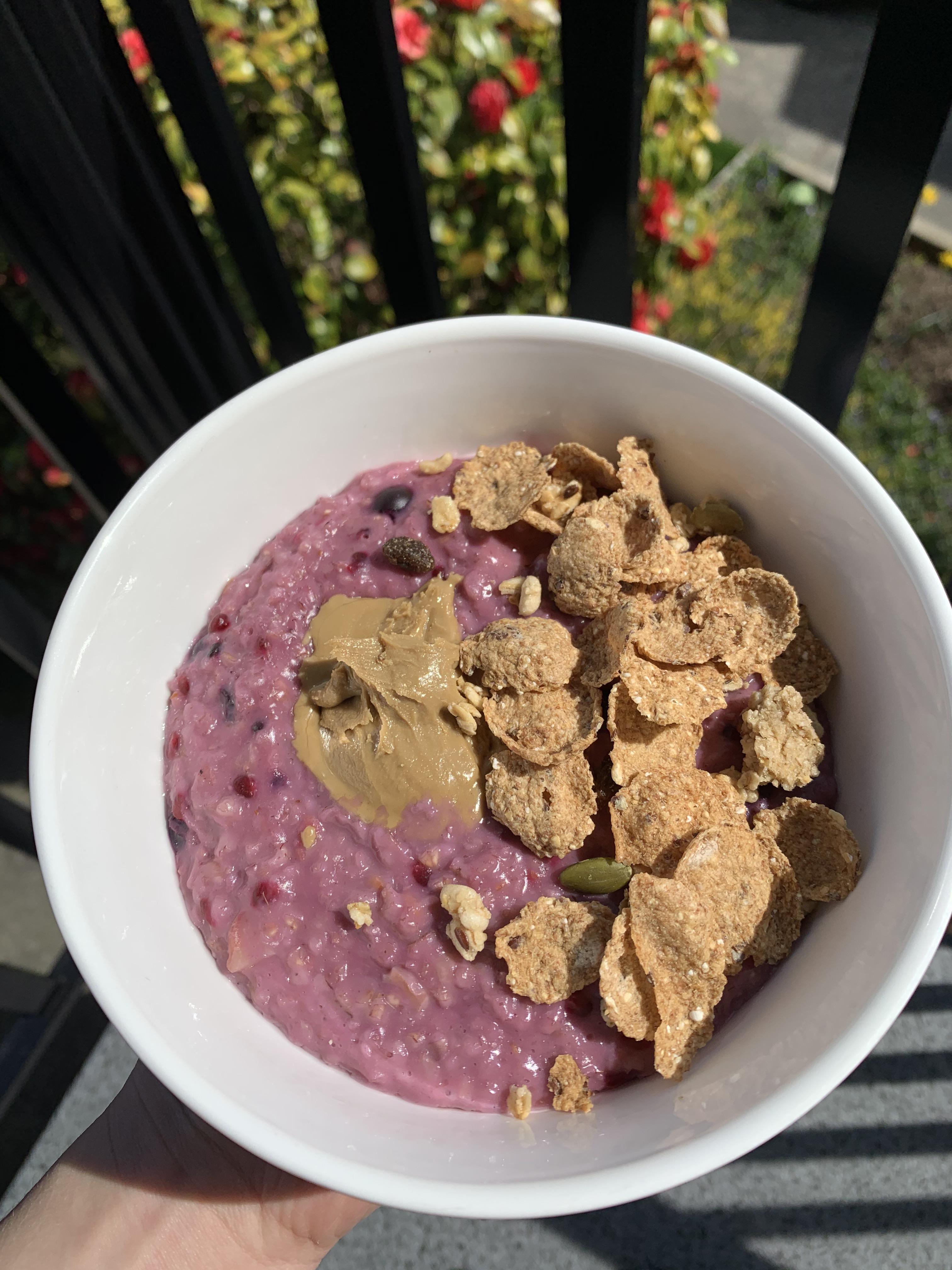 Post workout oatmeal! | Scrolller