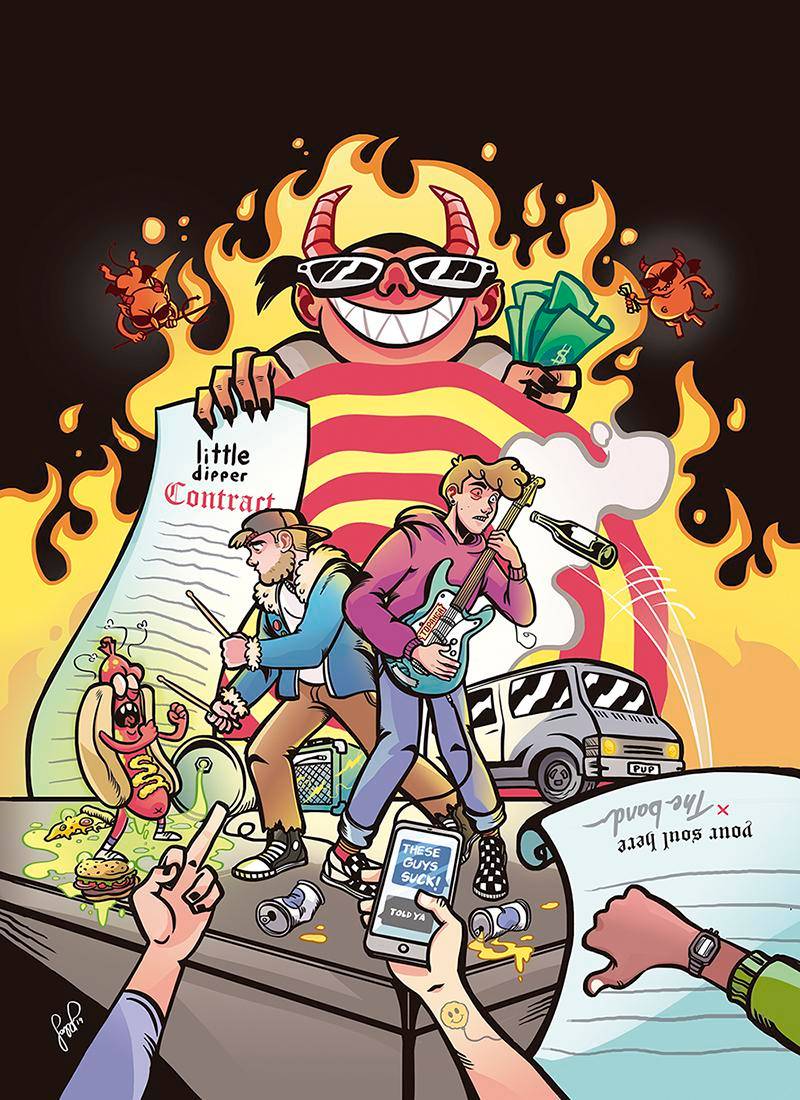 Poster I did for PUP! | Scrolller