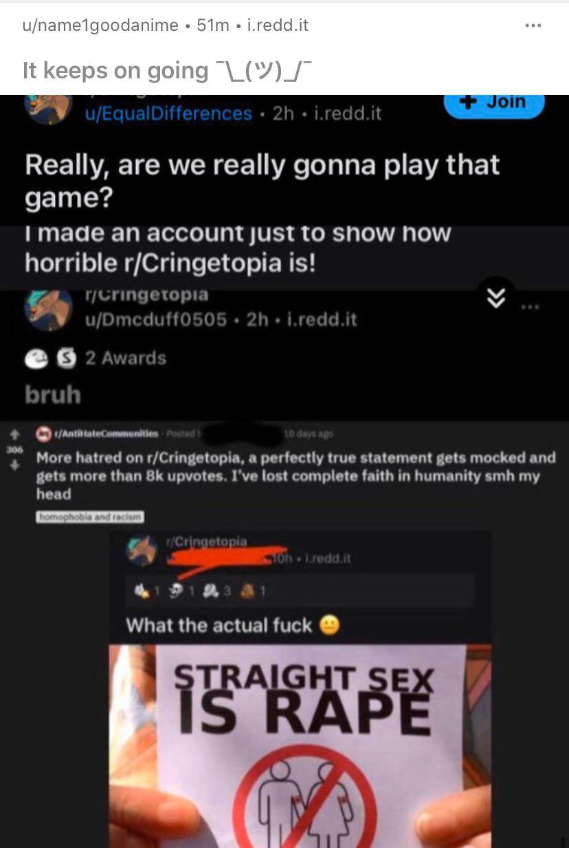 Posting cringetopia on cringetopia | Scrolller