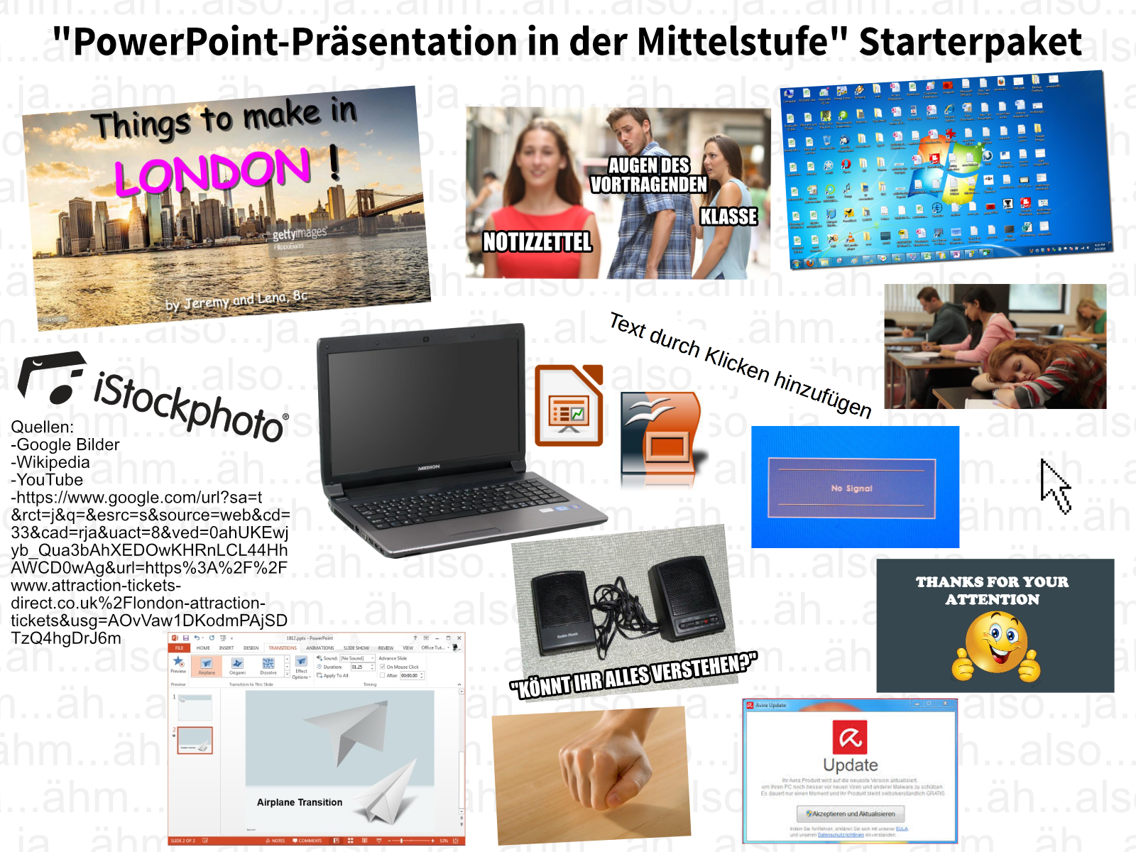 "PowerPoint-Präsentation in der Mittelstufe" Starterpaket | Scrolller
