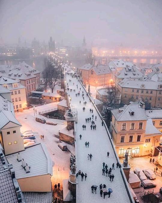 Prague in Winter | Scrolller
