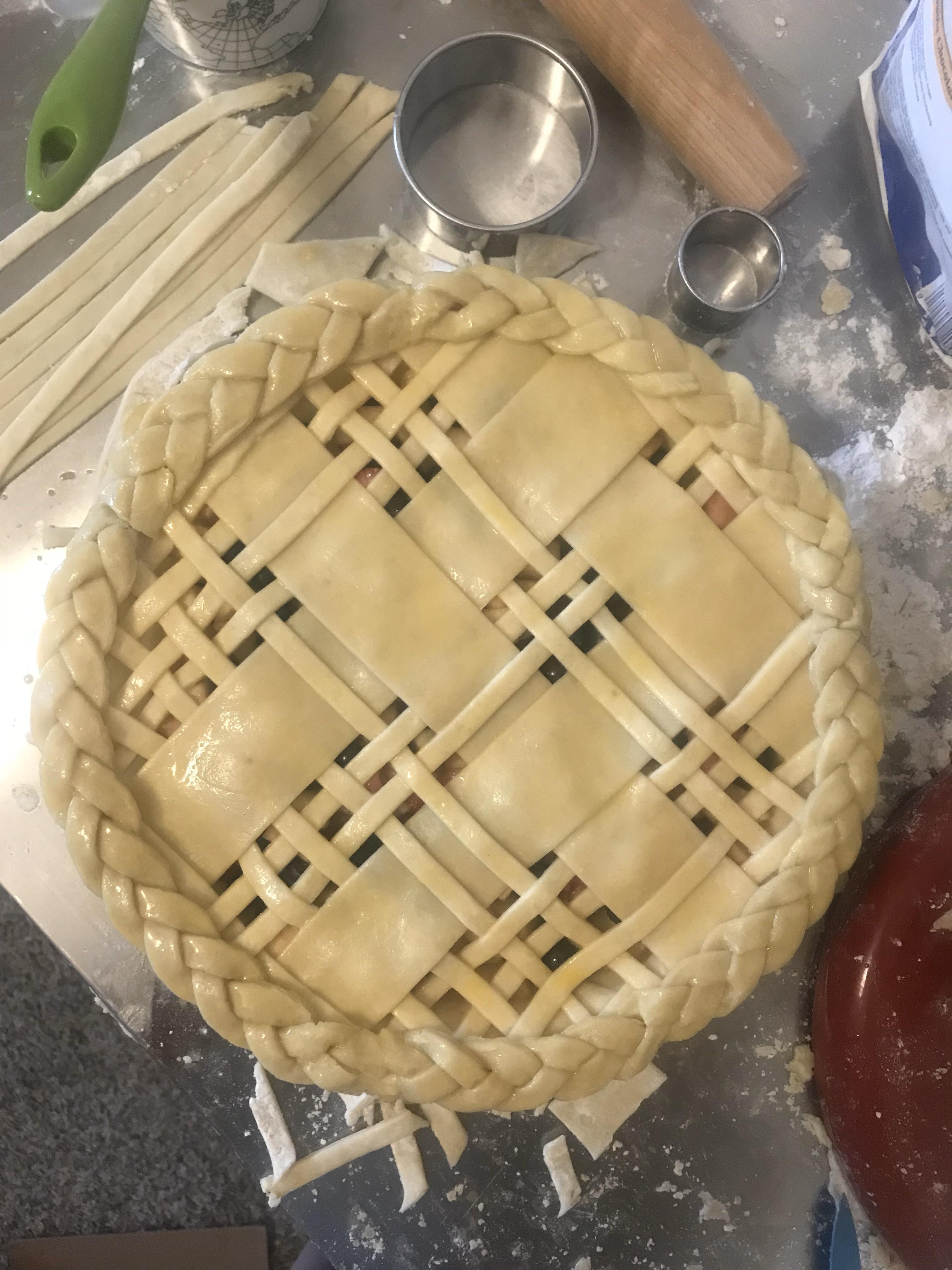Pre baked apple-berry pie | Scrolller