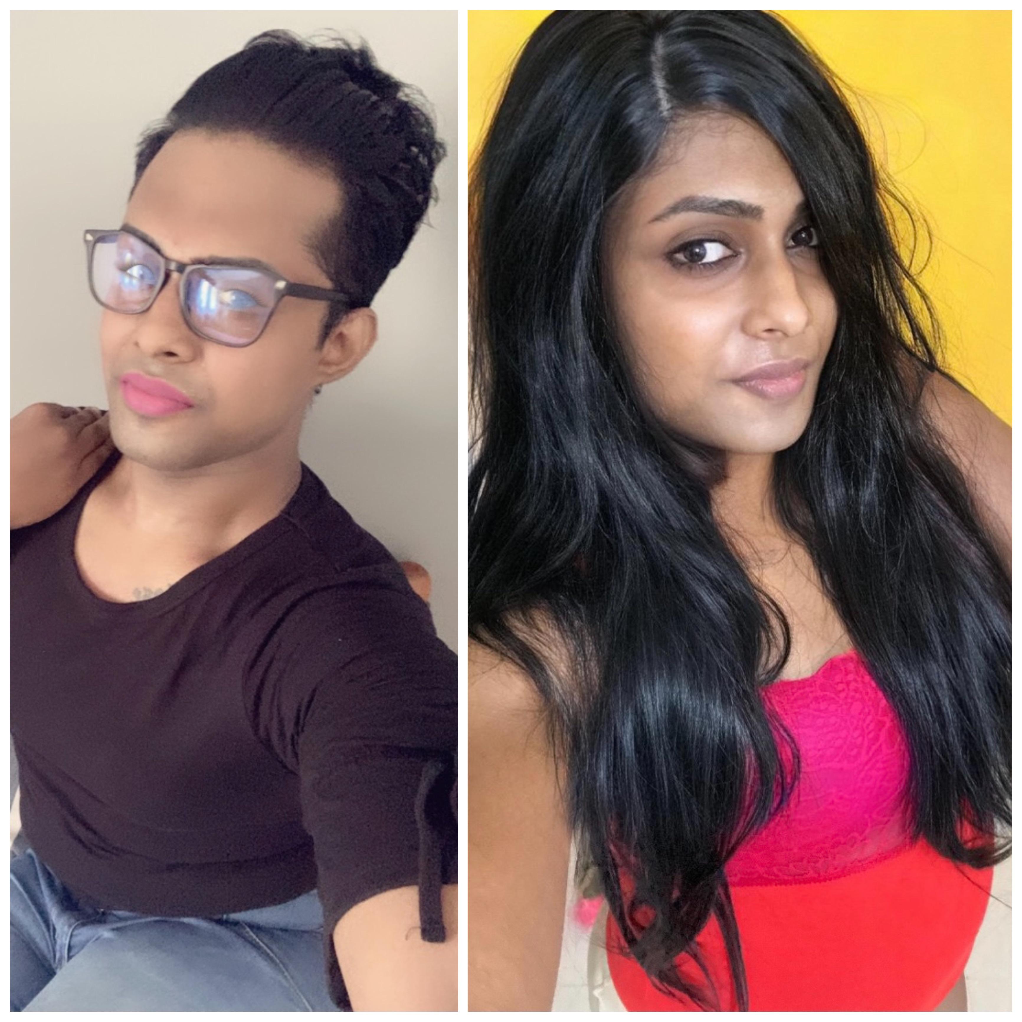 Pre hrt vs 1month 😊 | Scrolller