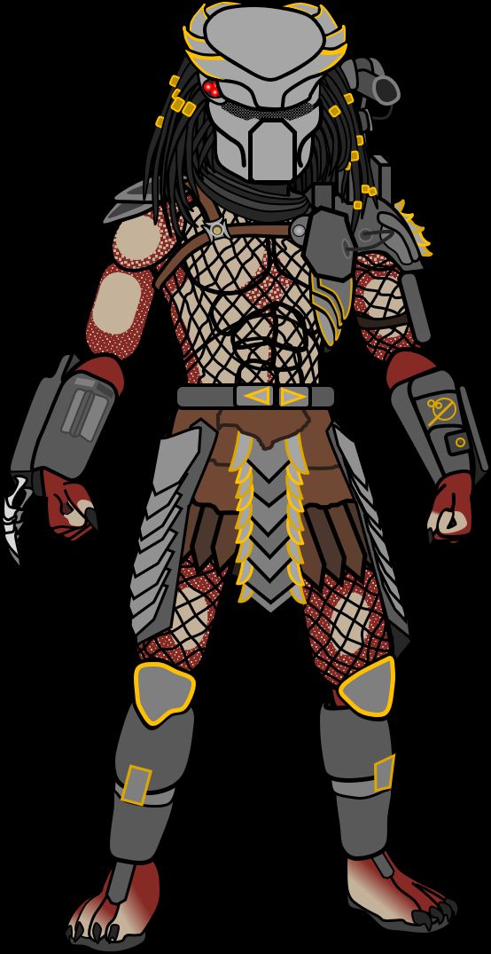 Predator design I came up with (made with PowerPoint) | Scrolller