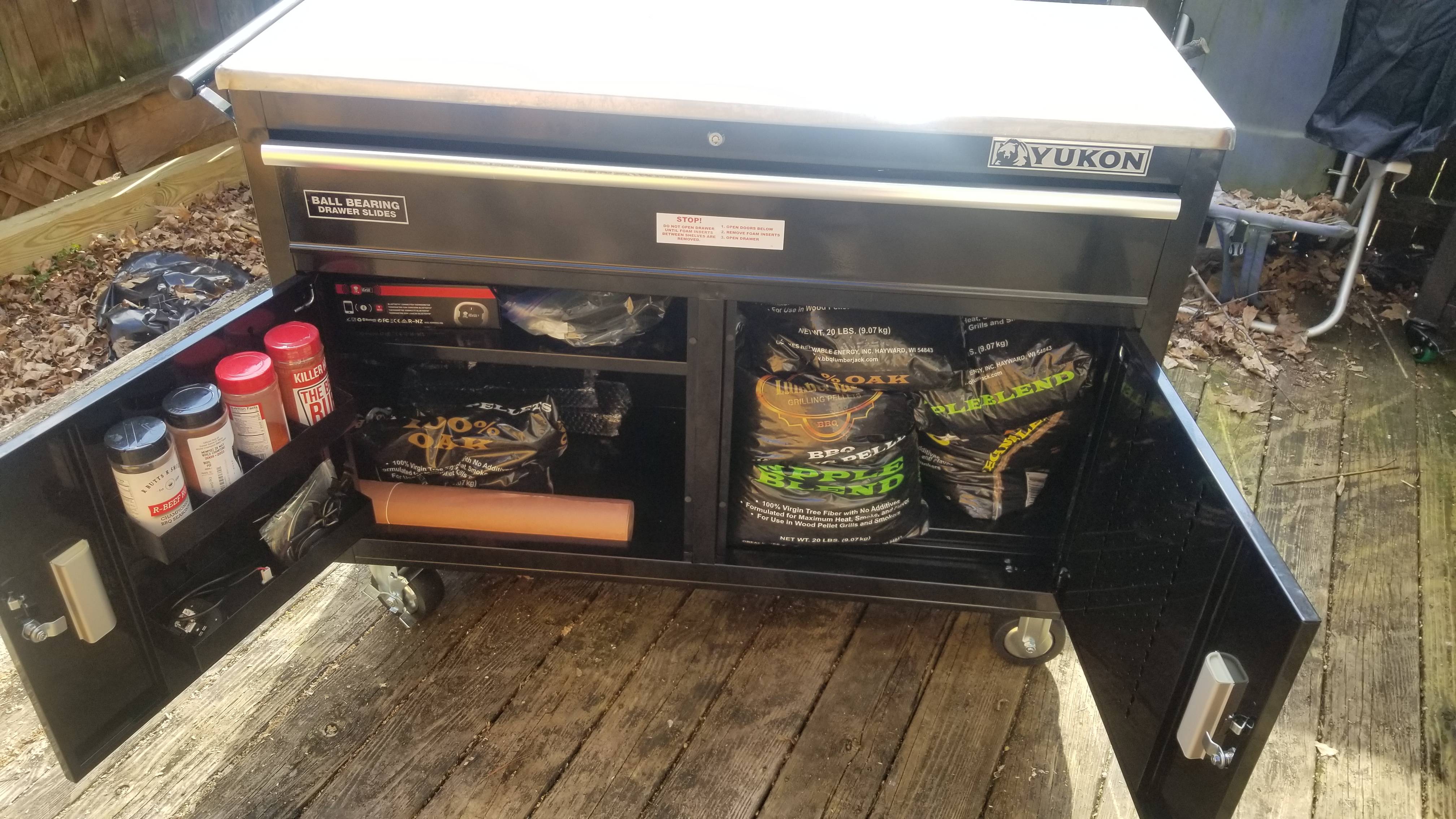 Prep station/storage cabinet | Scrolller