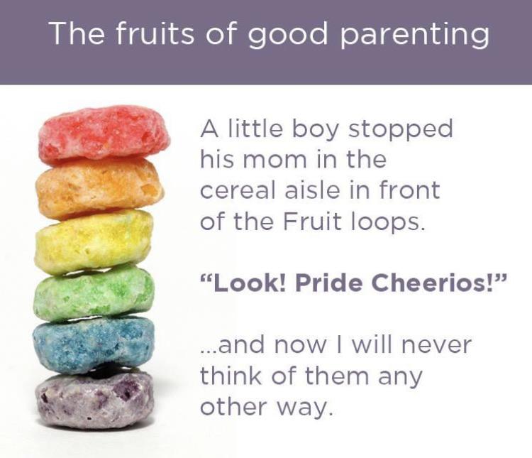 Pride Cheerios | Scrolller
