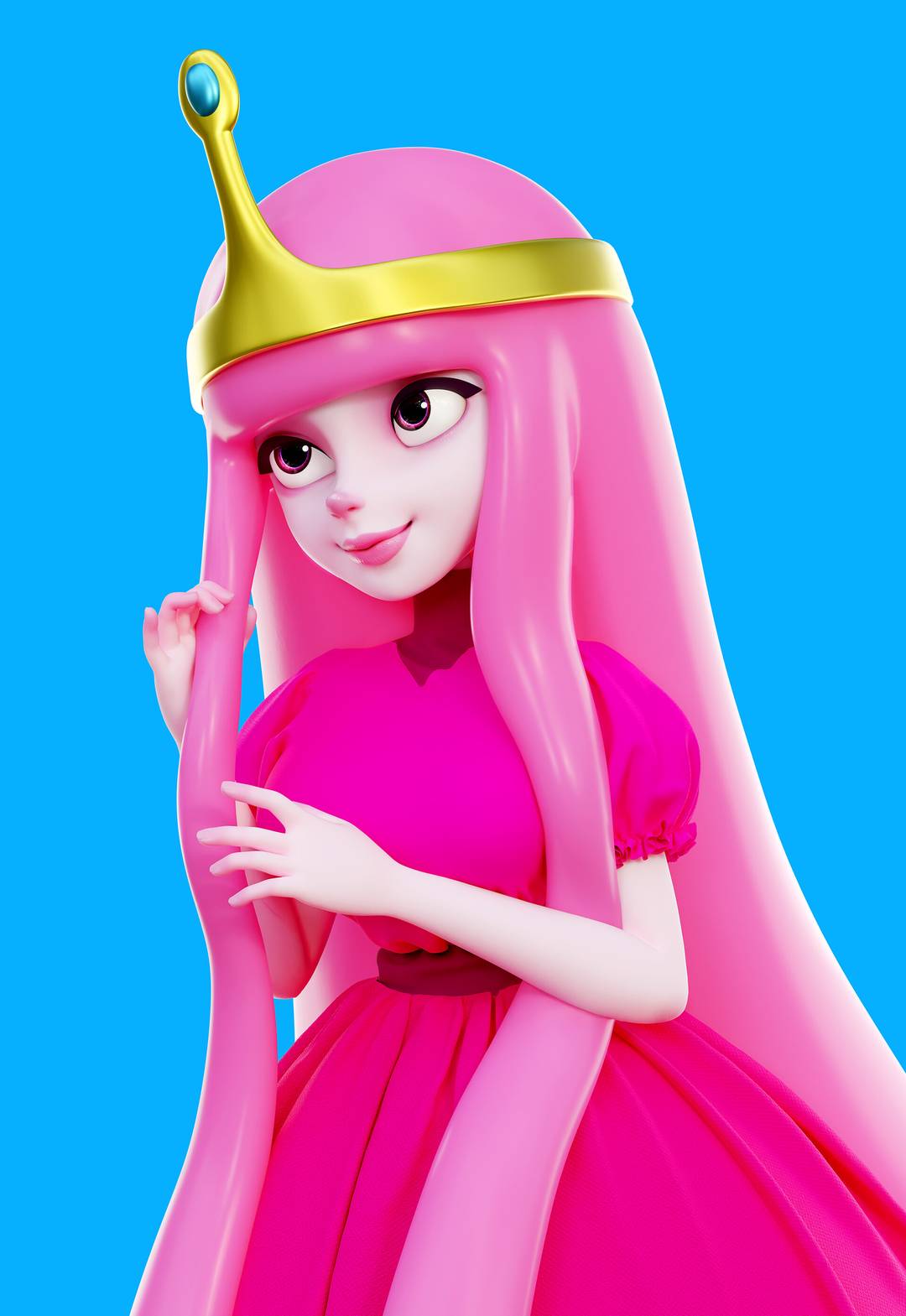 Princess Bubblegum by SHIN MIN JEONG | Scrolller