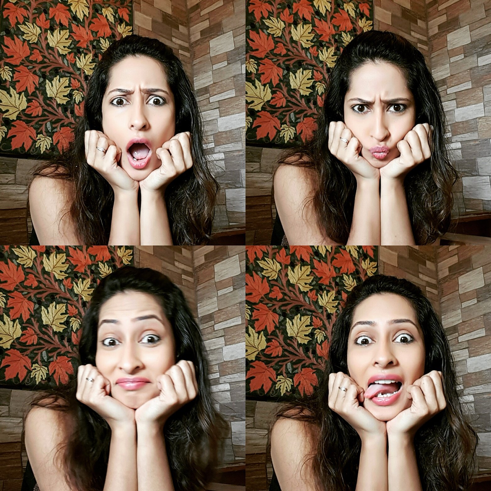 Priya Marathe. Her expressions while you reveal your little soldier. 😋 | Scrolller