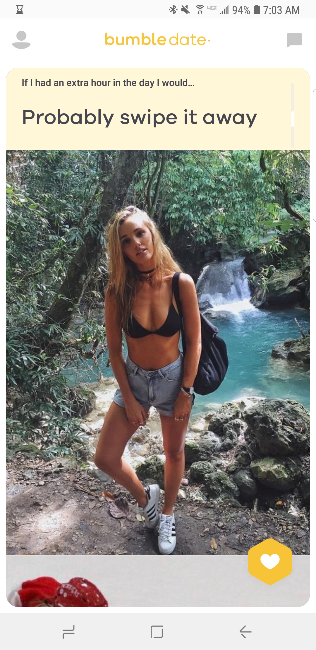 Probably swipe it away | Scrolller