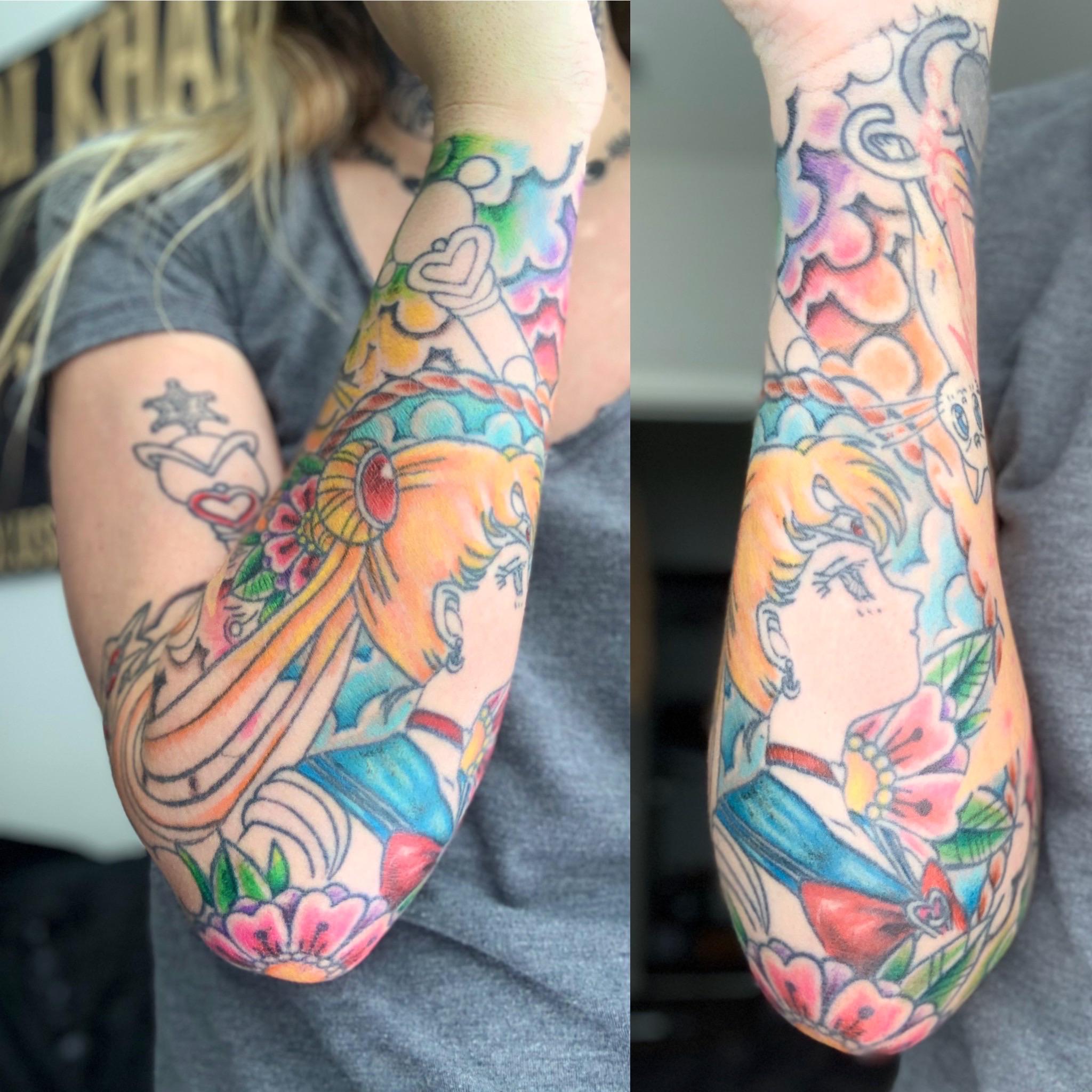 Progress on my tattoo sleeve. | Scrolller