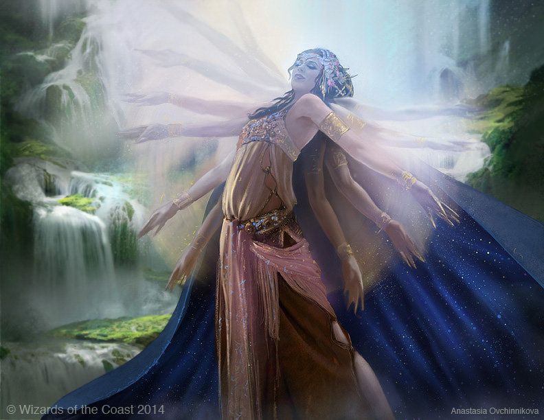 Prophet of Kruphix by Anastasia Ovchinnikova | Scrolller