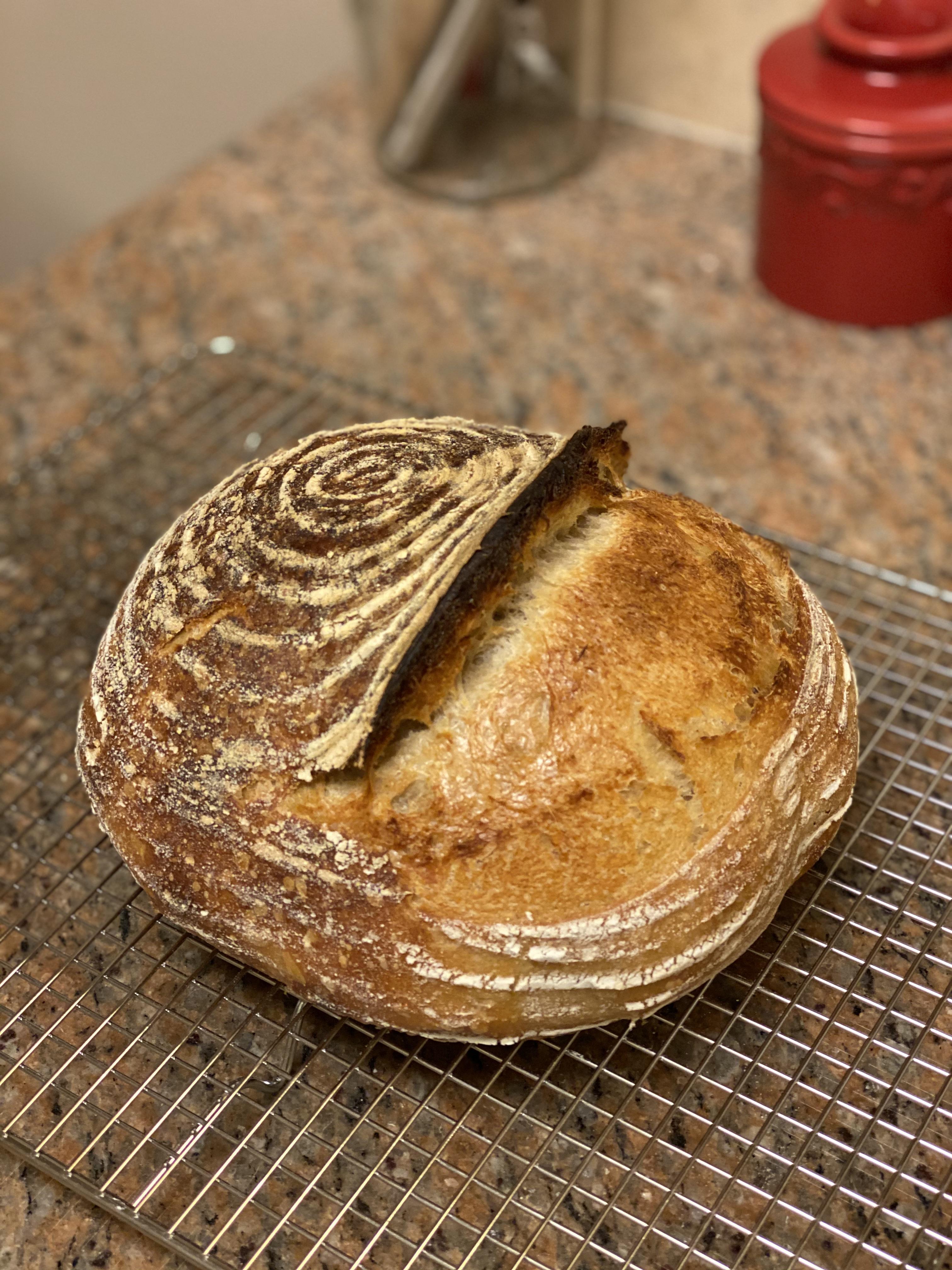 Proud of the ear and pattern on this loaf | Scrolller