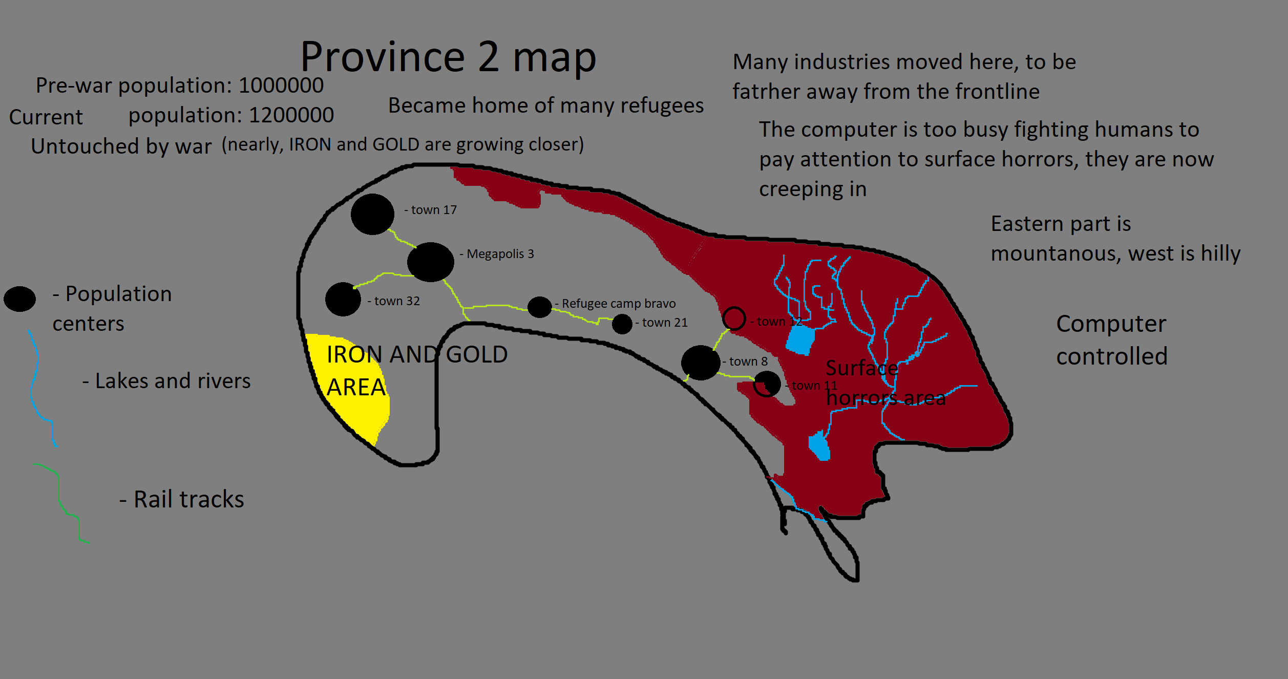 Province 2 map, RIP town 12 | Scrolller