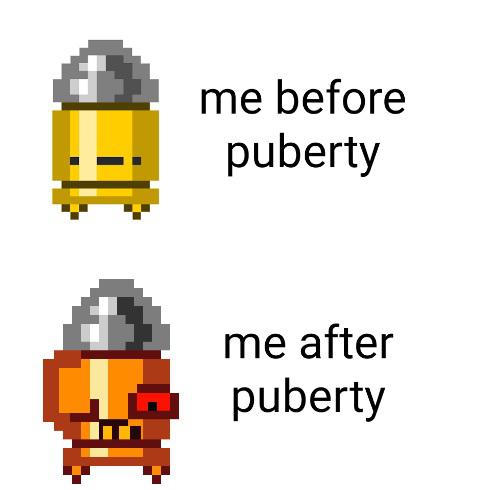 Puberty hit hard | Scrolller