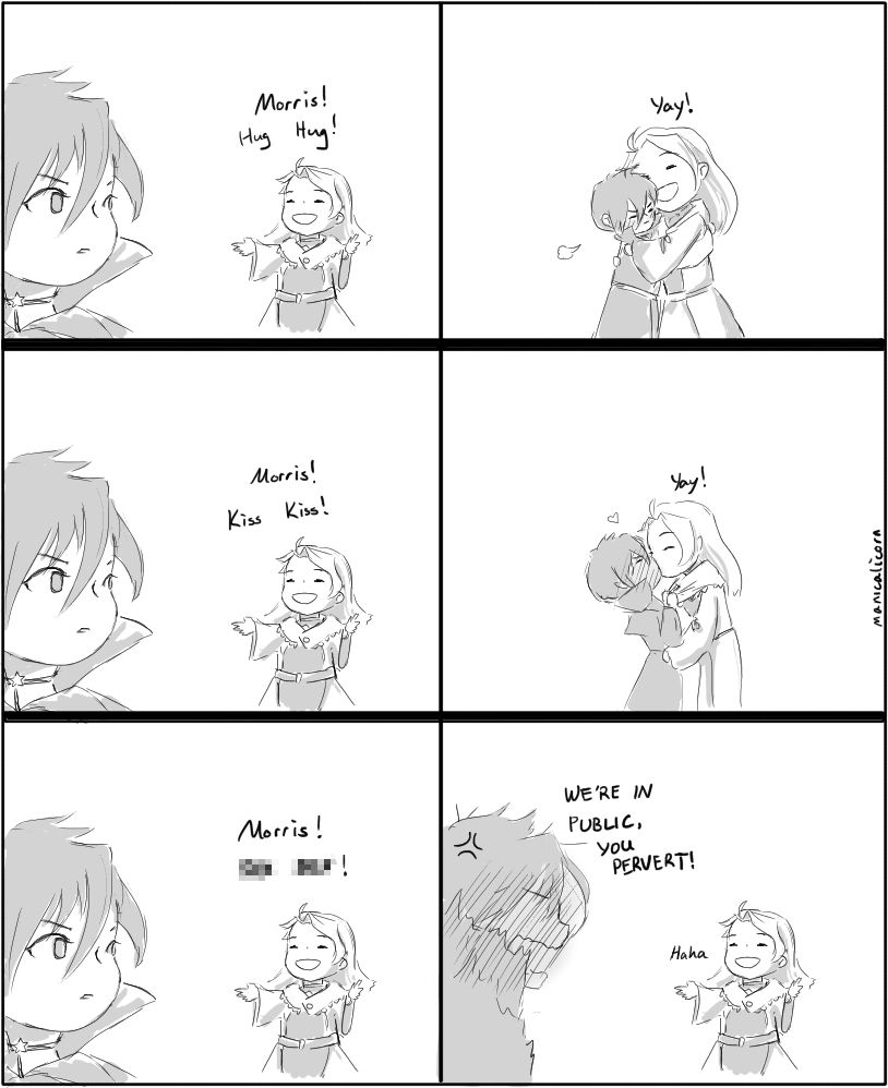 Public Displays of Affection (comic by me) | Scrolller