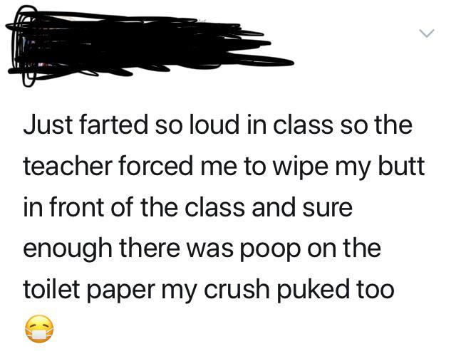 “PULL DOWN YOUR PANTS AND WIPE!” | Scrolller