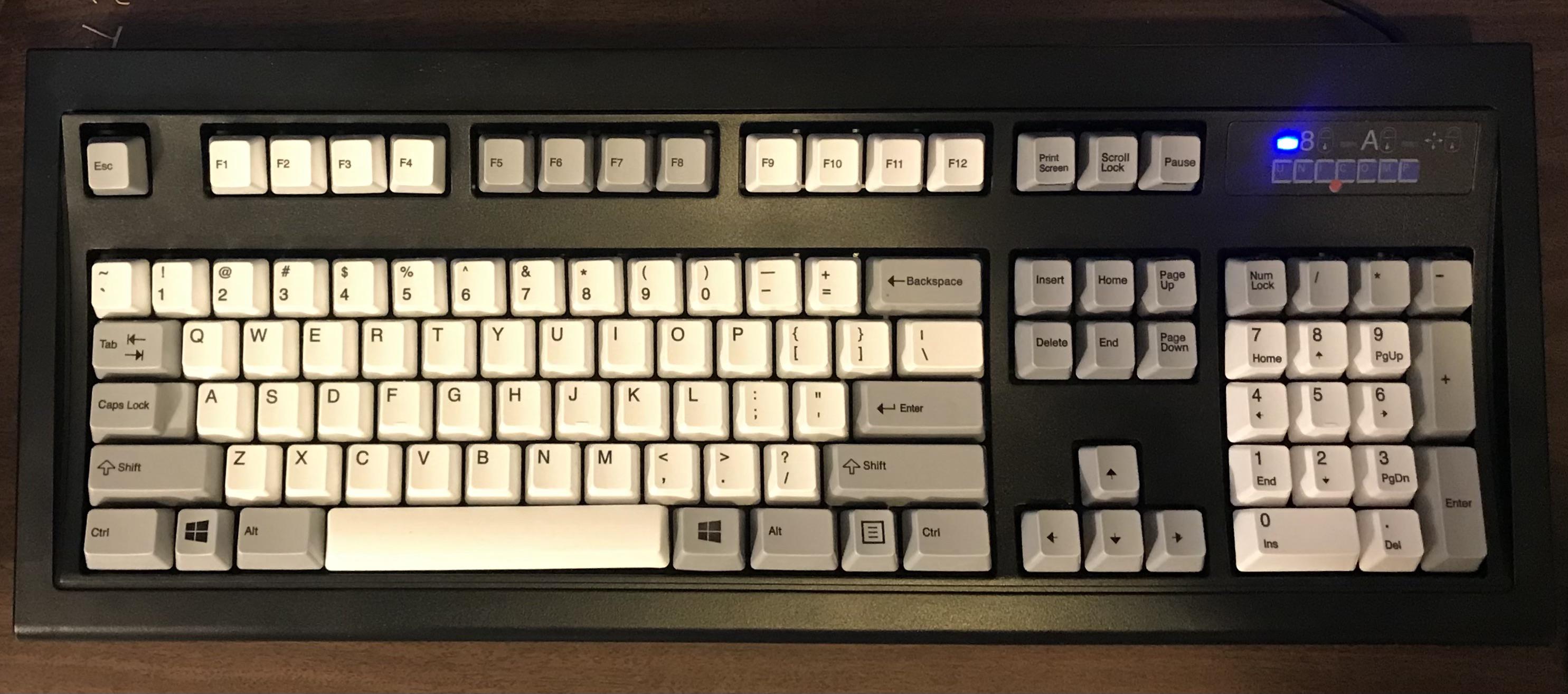Pulled the trigger on my first Model M, a New Model M. Was assembled the day after ordering ...