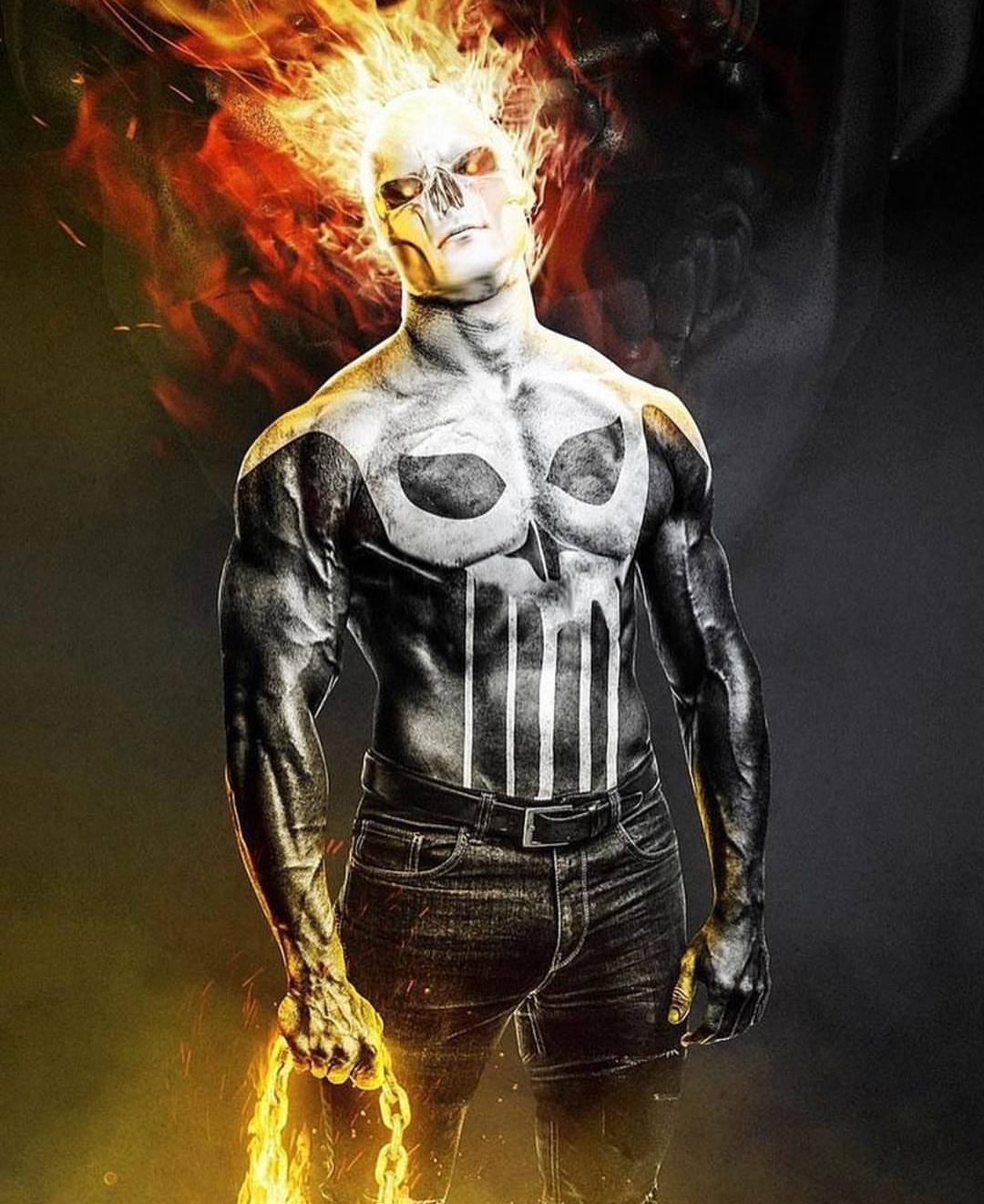 Punisher/Ghost Rider by BossLogic | Scrolller