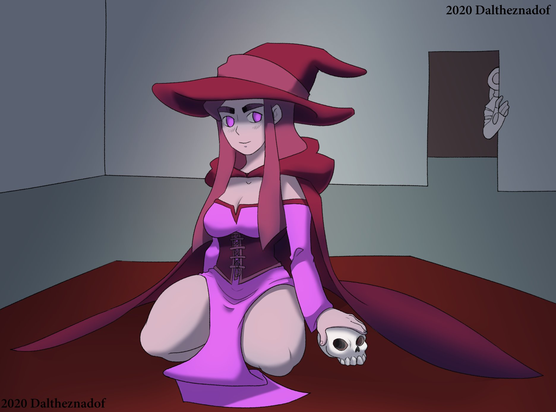 Purple Comics, Purple Witch by @Daltheznadof | Scrolller