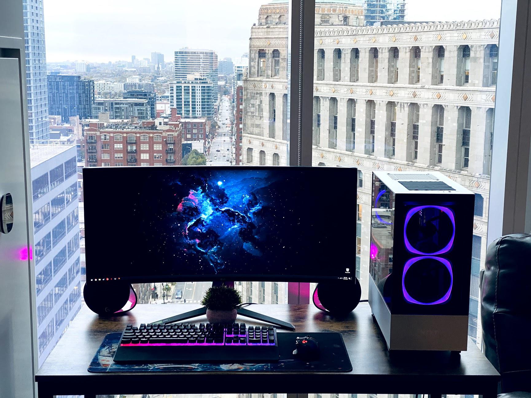 'Purple Gloom' RGB Battlestation: 100% Completed ^_^ | Scrolller