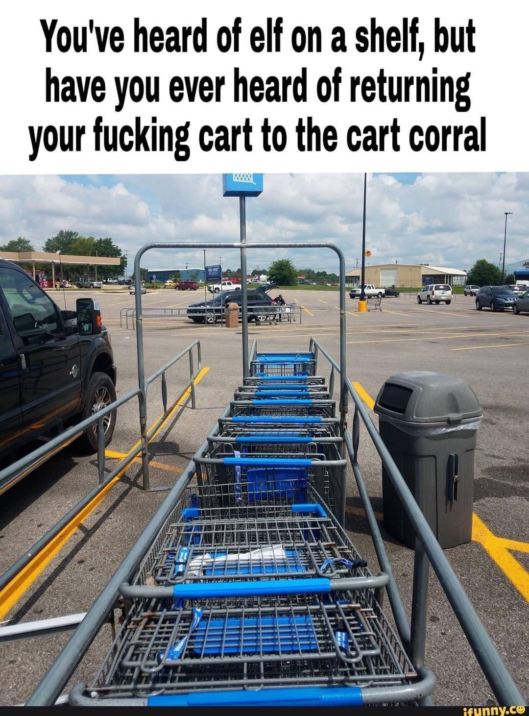 Put your carts back | Scrolller