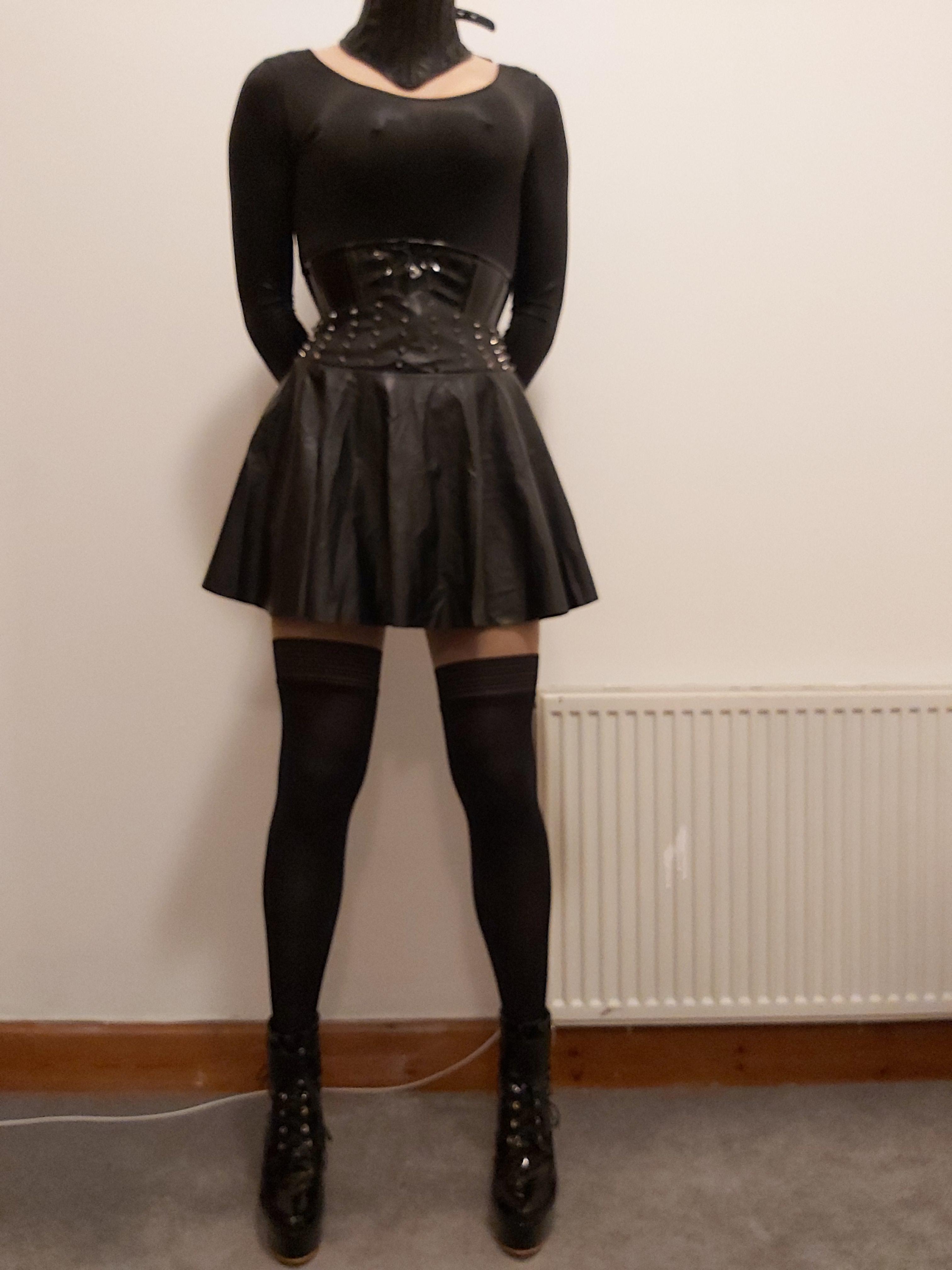 Pvc corset and posture collar | Scrolller