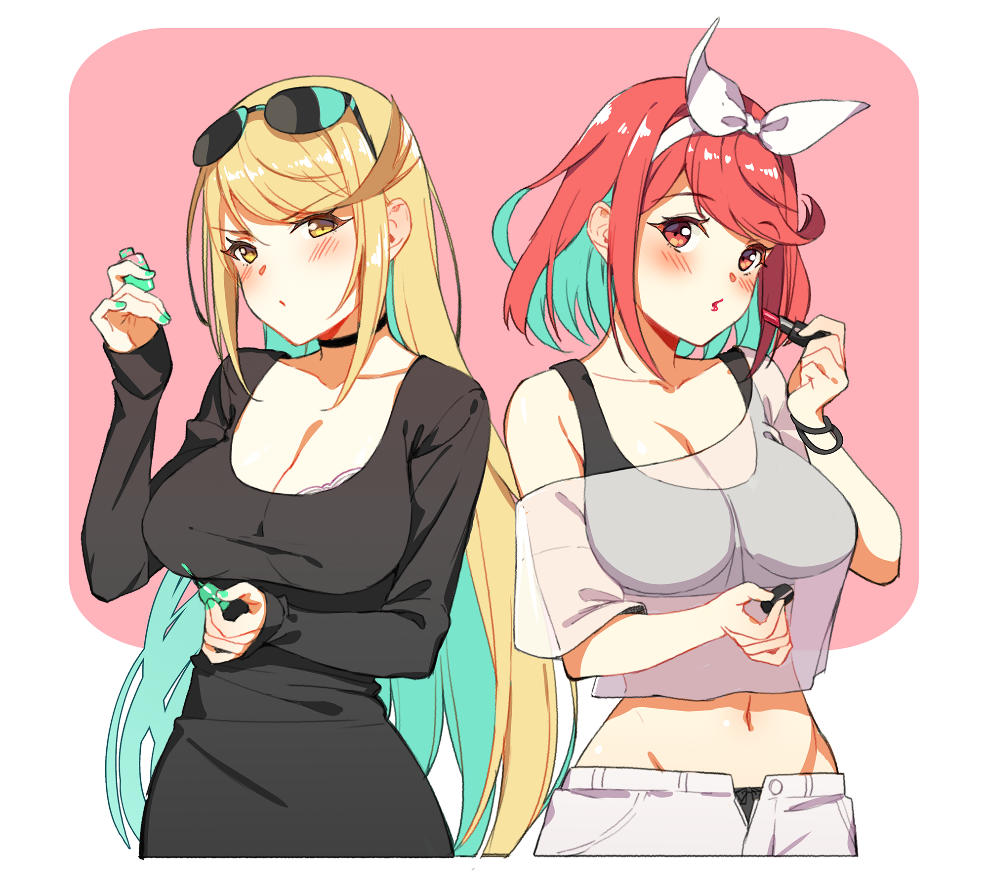 Mythra and Pyra The Aegis Divas | Scrolller