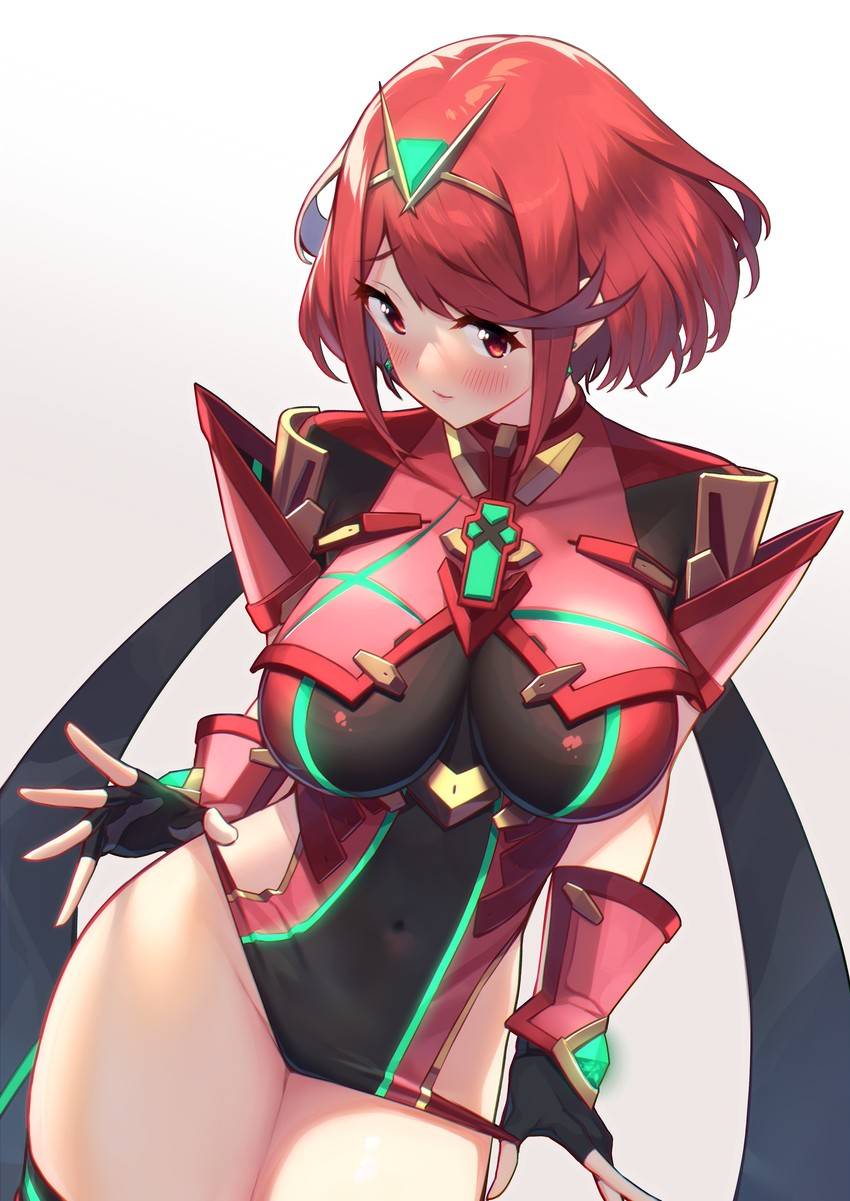 Blushing Pyra | Scrolller