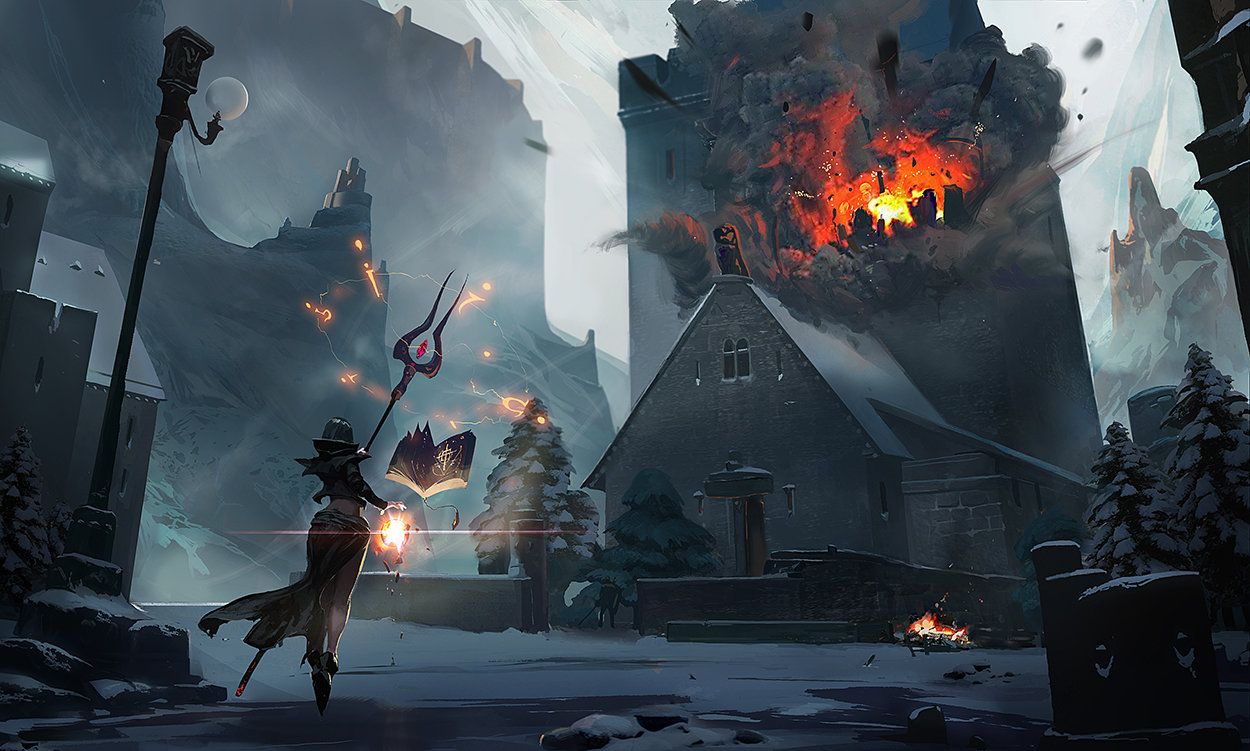 Pyromancer by Sangyeop Park | Scrolller