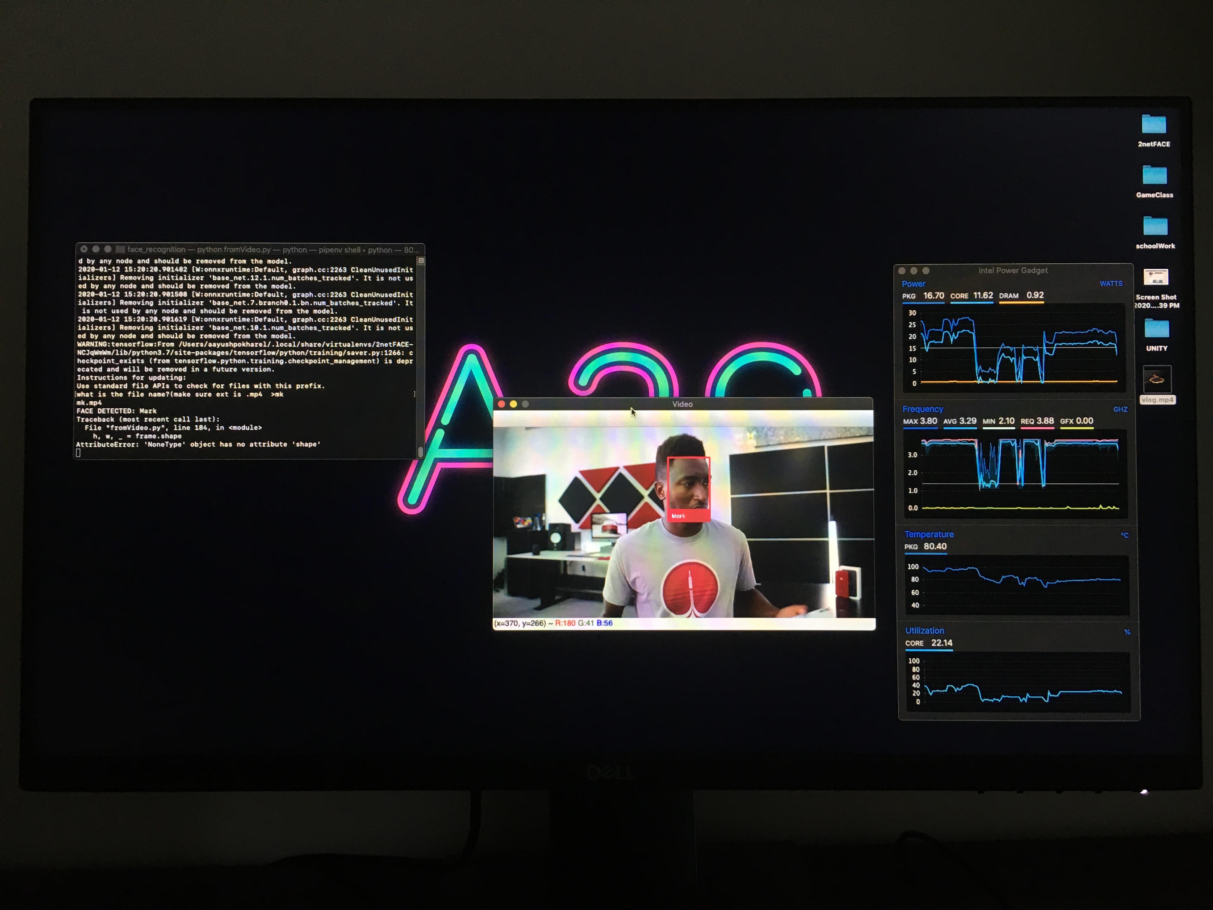 Python + openCV