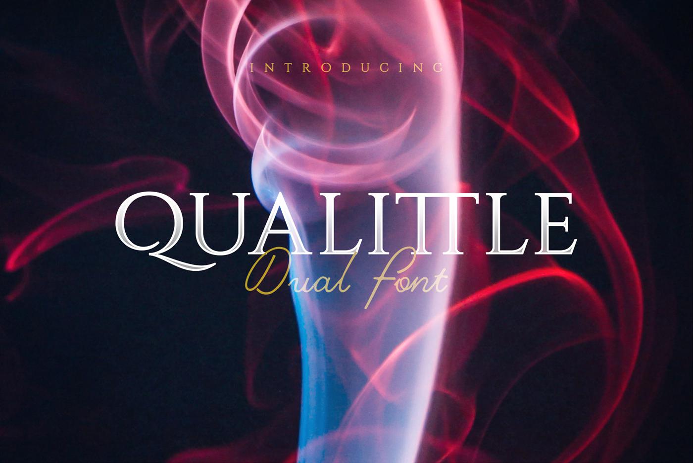 Qualittle Free Dual Font are elegance | Scrolller