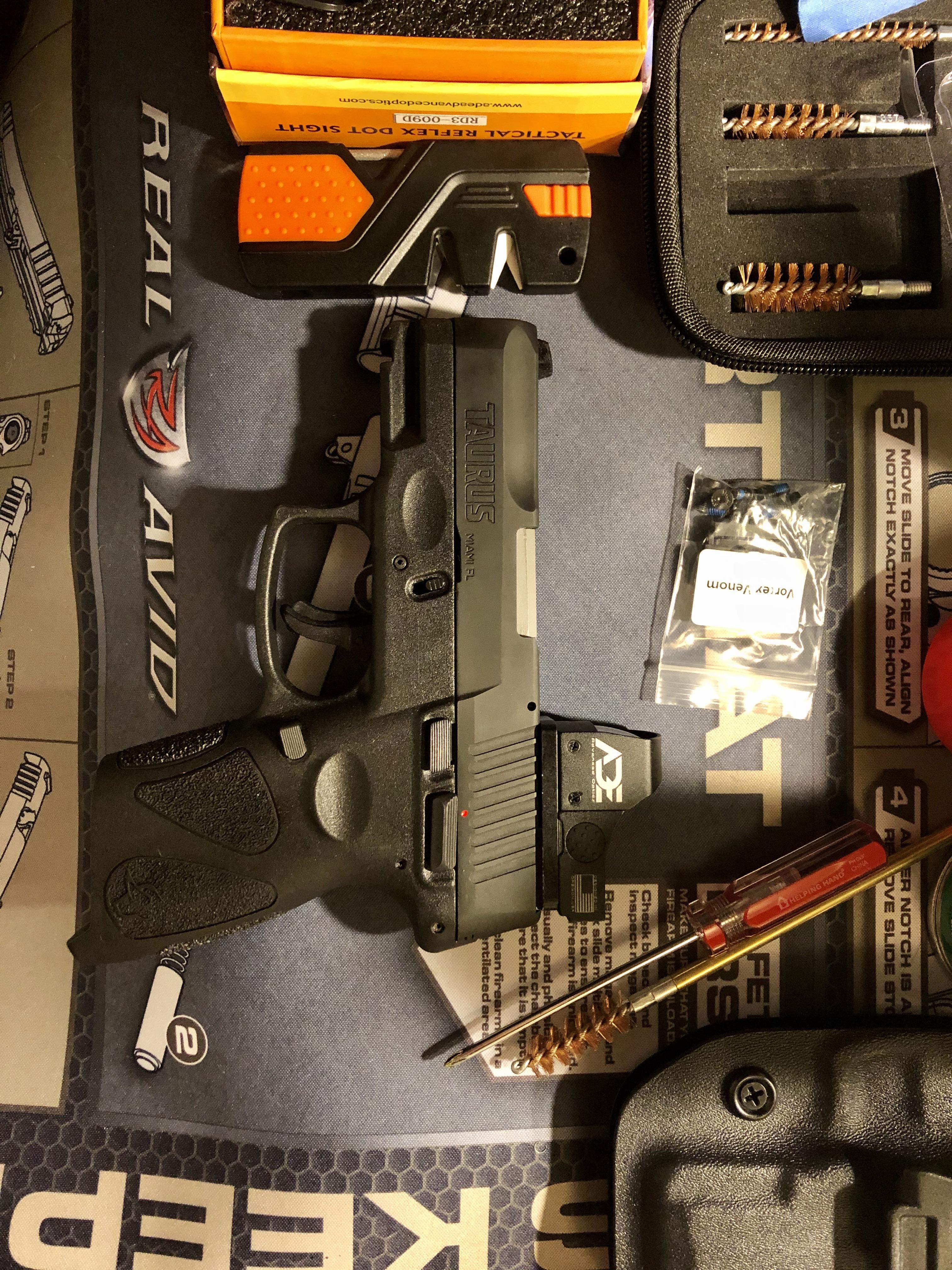 Quarantine gave me time to file my sight mount, nice to finally have it installed! | Scrolller