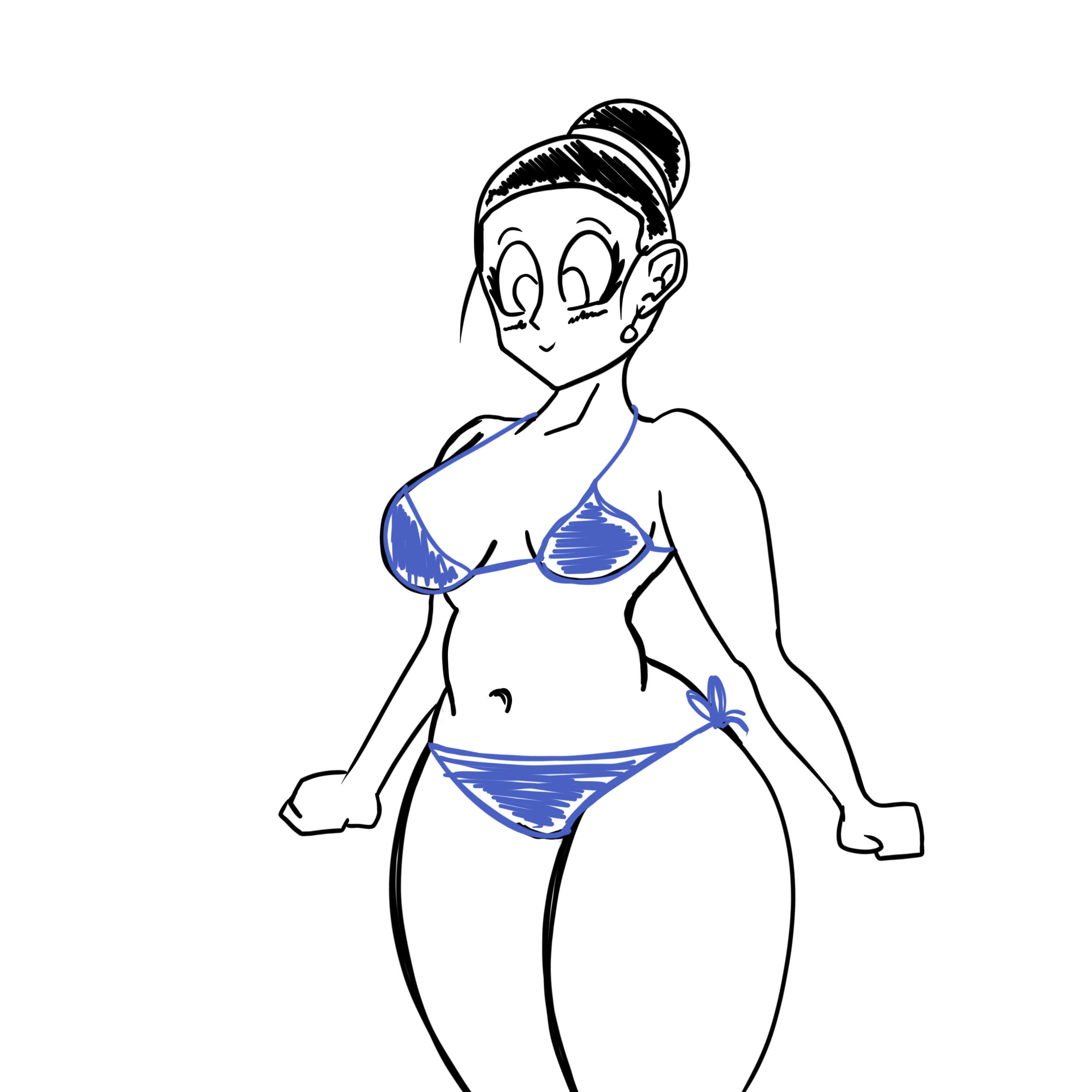 Quick chichi sketch by me | Scrolller