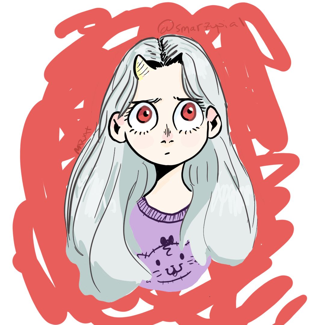 quick doodle of eri! | Scrolller