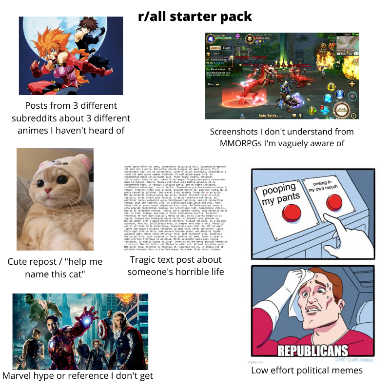 r/all starter pack | Scrolller