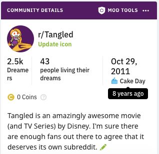 /r/Tangled turns 8 today! | Scrolller