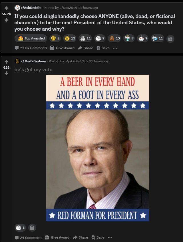 r/That70sshow with the perfect response to AskReddit | Scrolller