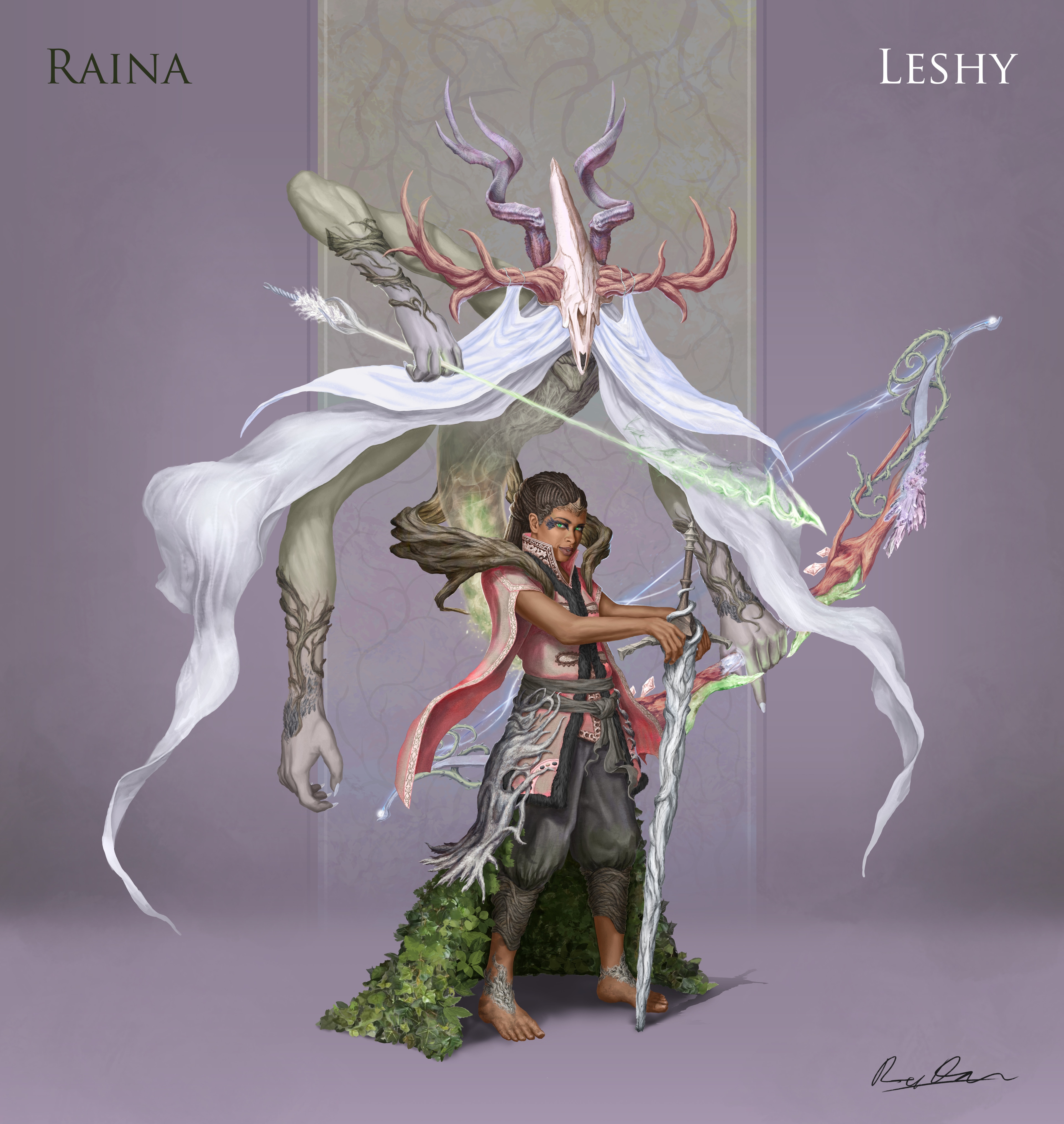 Raina and Leshy by Ryan Okita | Scrolller