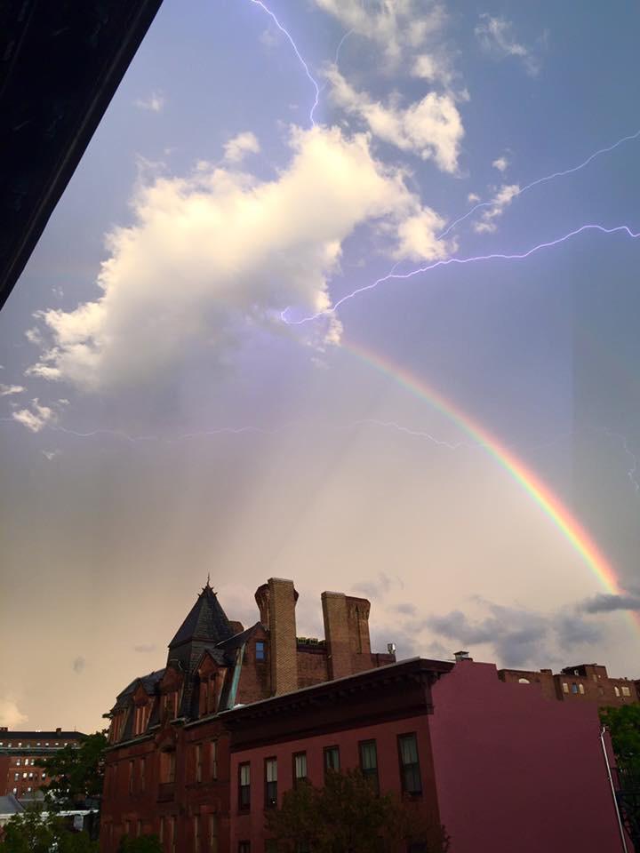 Rainbow lightning | Scrolller