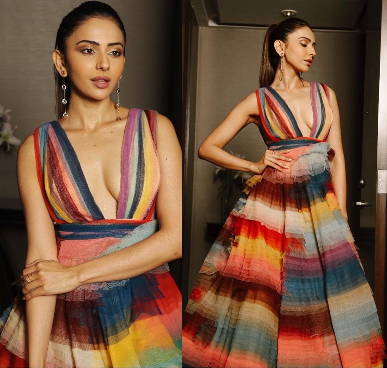 Rakul Preet Cleavage Popping Out! 😋🤤 | Scrolller