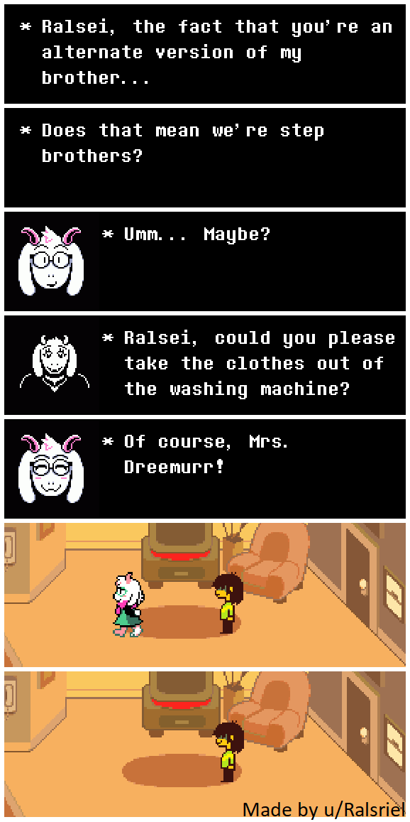 Ralsei Careful Scrolller