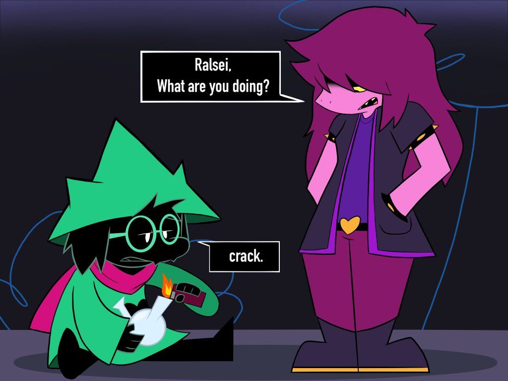 Ralsei Rule Scrolller