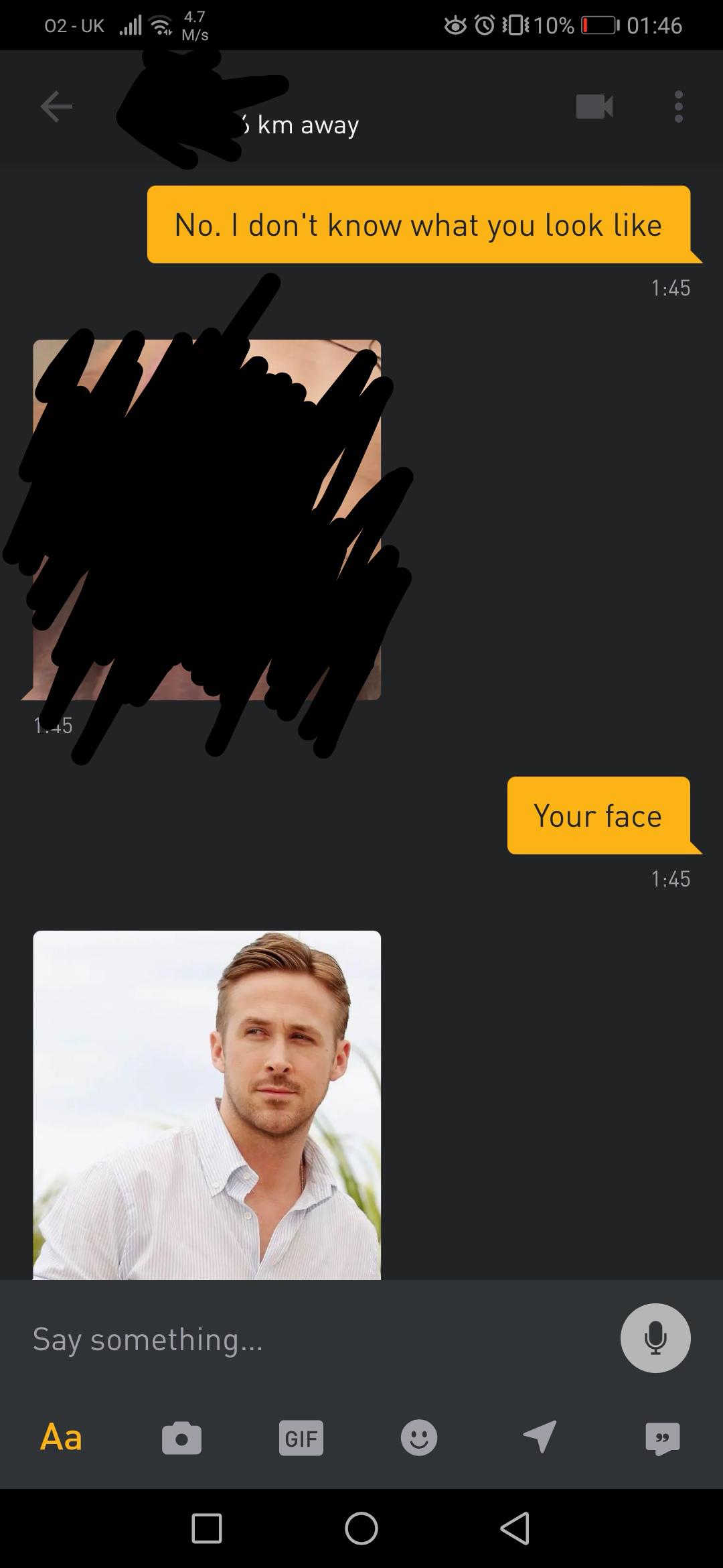 Ran into Ryan Gosling on Grindr 😎 | Scrolller