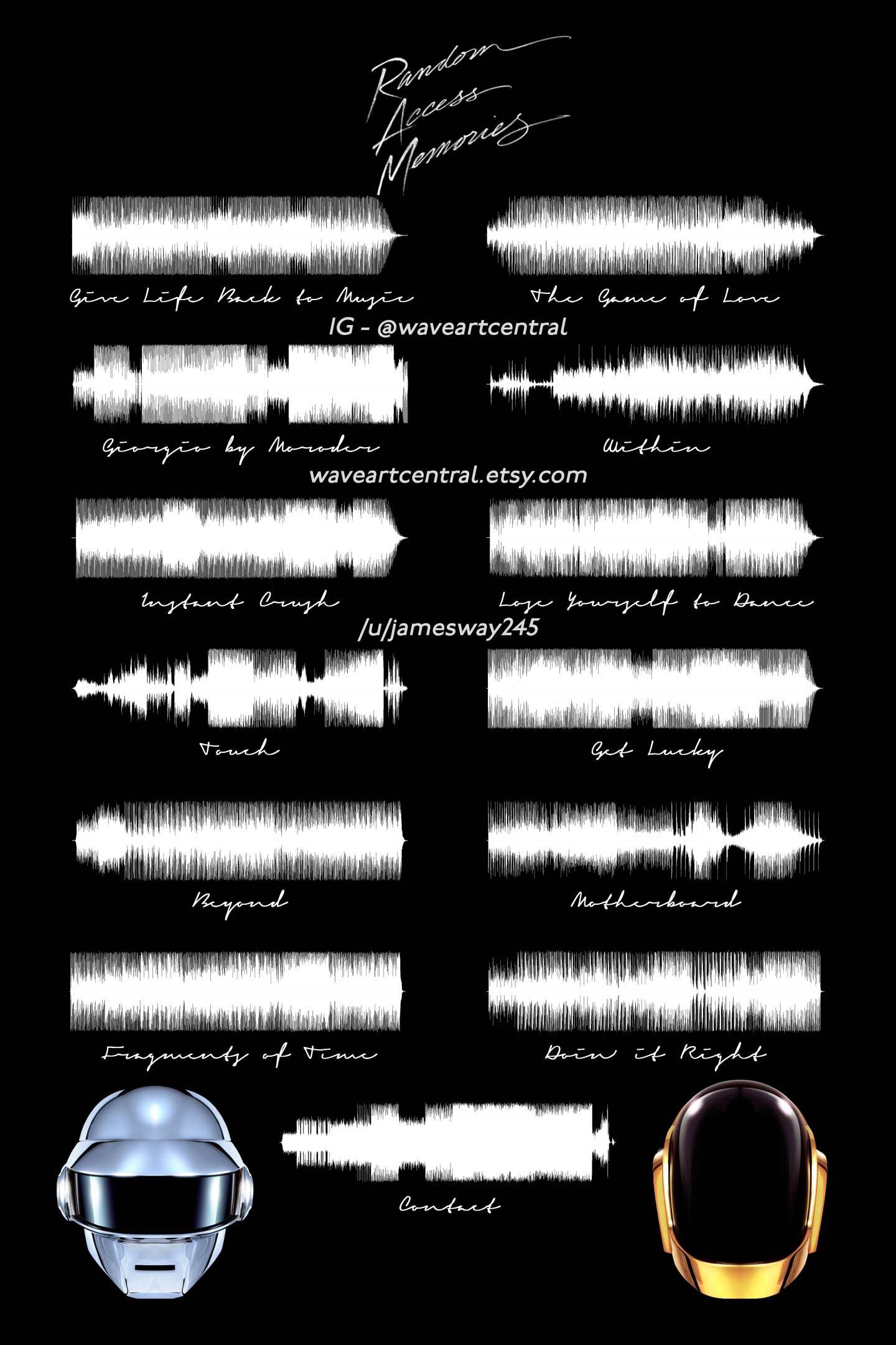 Random Access Memories - Soundwave Poster | Scrolller