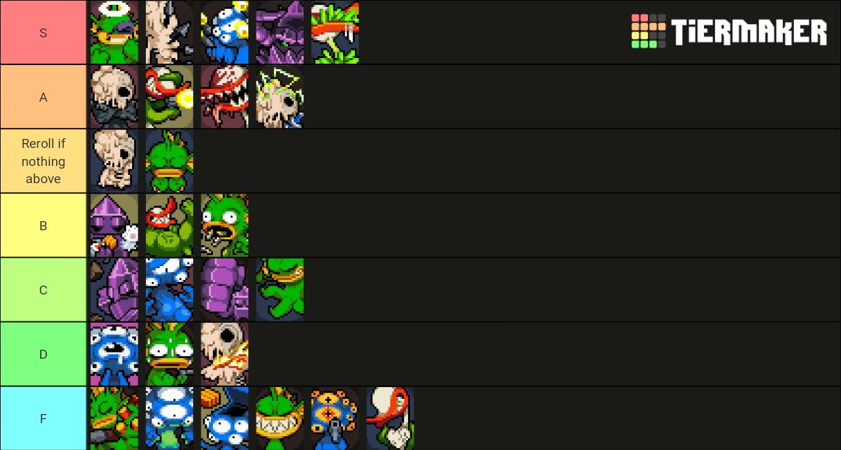 Ranged mutations tier list (Updated) | Scrolller