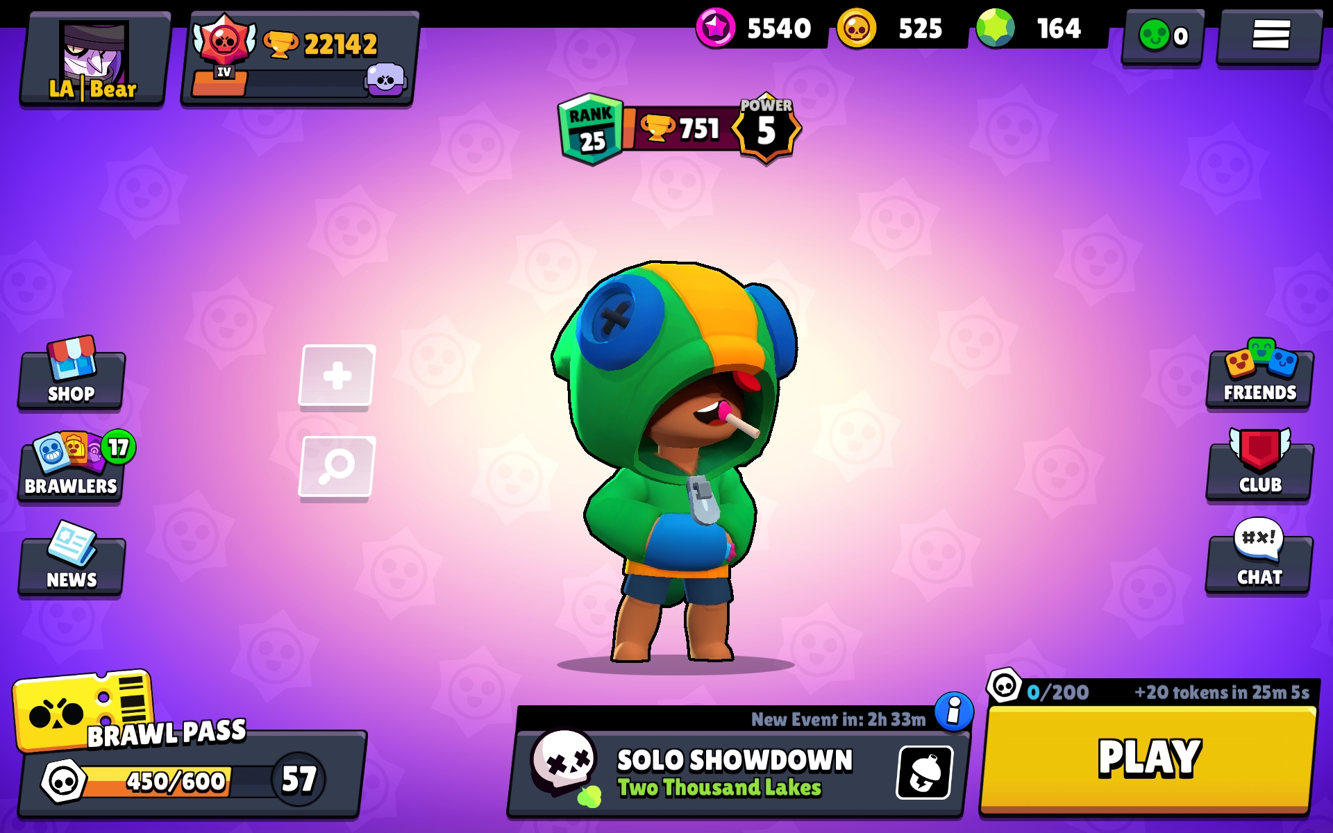 Rank 25 leon at power 5! | Scrolller