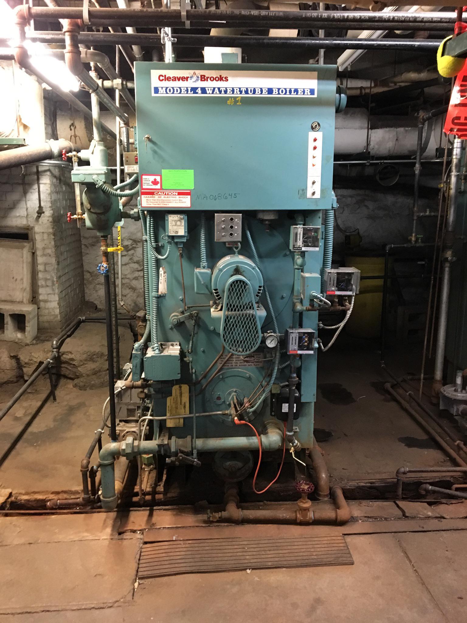 Rare Cleaver-Brooks Model 4 Watertube Boiler | Scrolller