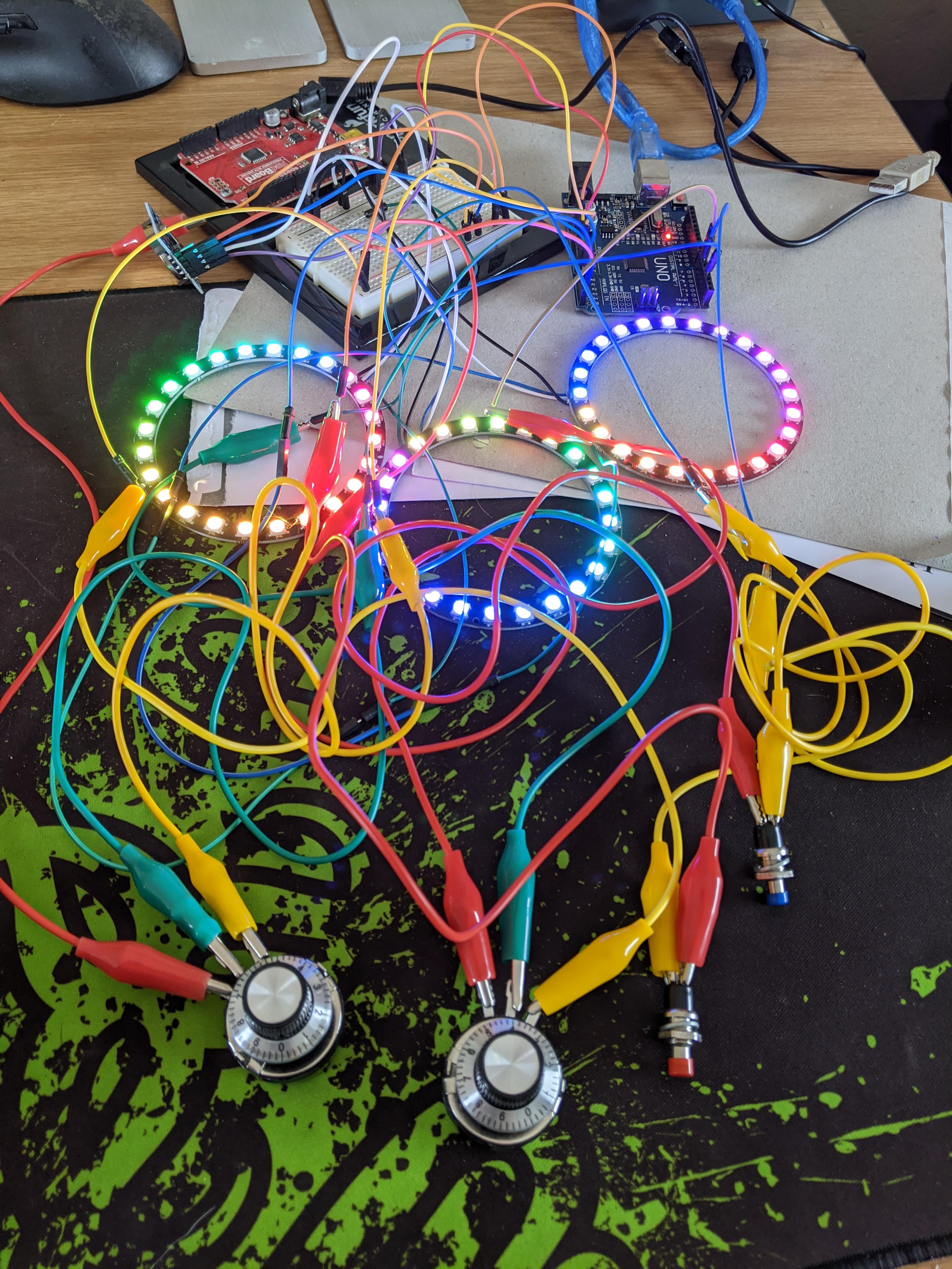 Rate my cable management. | Scrolller