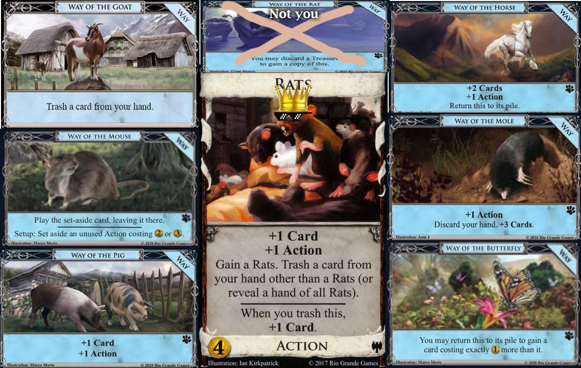 Rats is the new king among cards | Scrolller