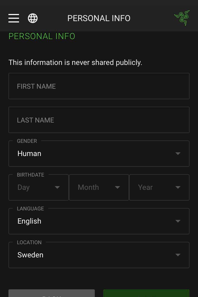 Razer knows their genders | Scrolller